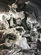 Cool Art: Alex Ross has drawn the Universal Monsters | Live for Films