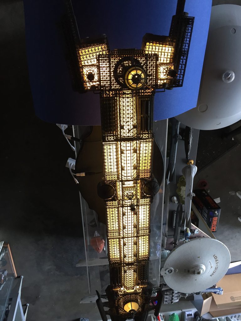 This 3D Printed model of the Cygnus from Disney’s The Black Hole is a ...