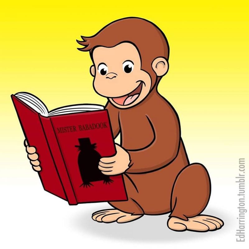 Cool Art: Curious George got too curious by Ed Harrington | Live for Films