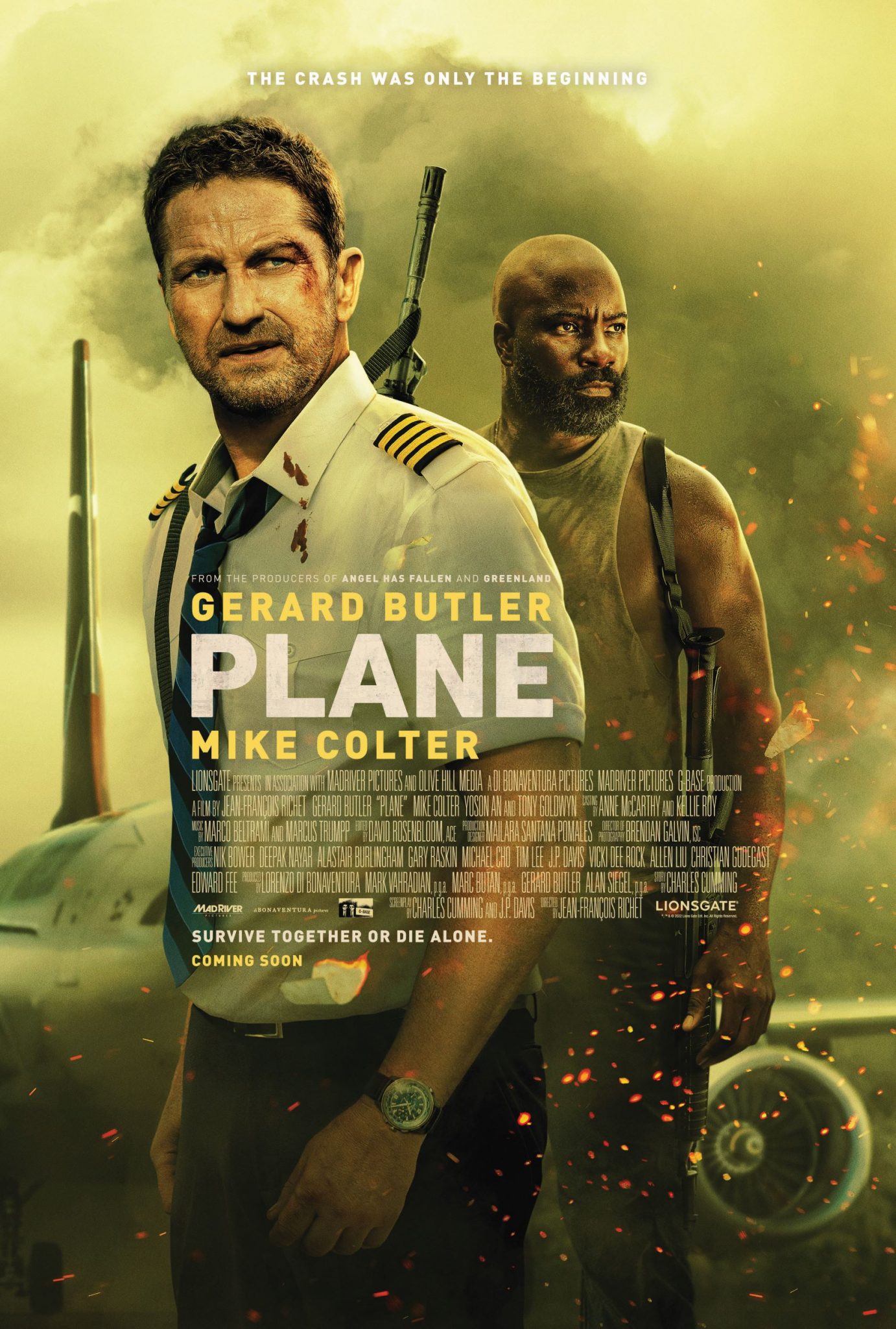 Gerard Butler and Mike Colter must work together to survive in the ...