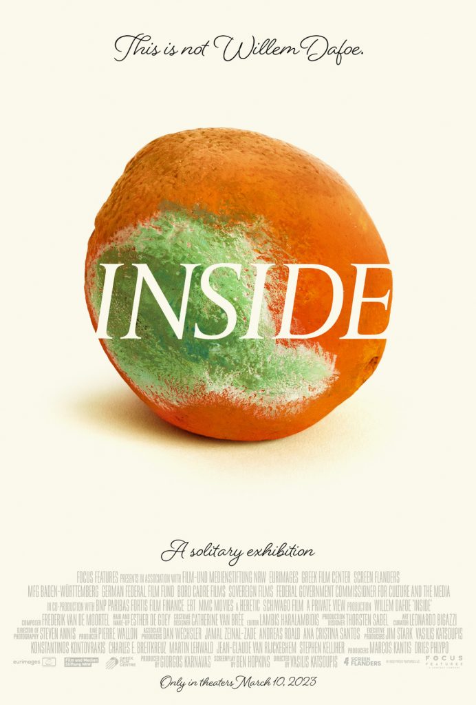 Willem Dafoe is trapped Inside in the trailer for the new psychological ...