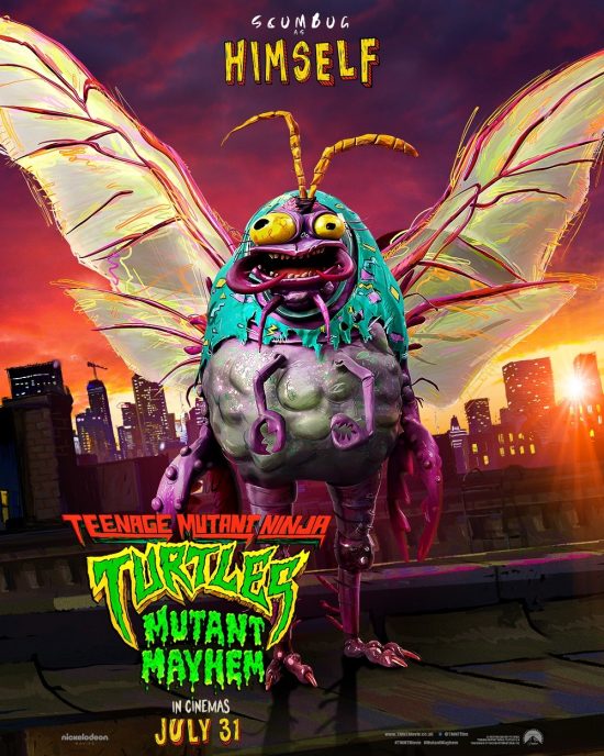 TMNTMM_INTL_INSTAGRAM_ONLINE_CHARACTERPOSTER_SCUMBUG_UK | Live for Films