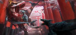 Dinosaurs roam a post-apocalyptic Japan in the trailer for Kyoryu ...