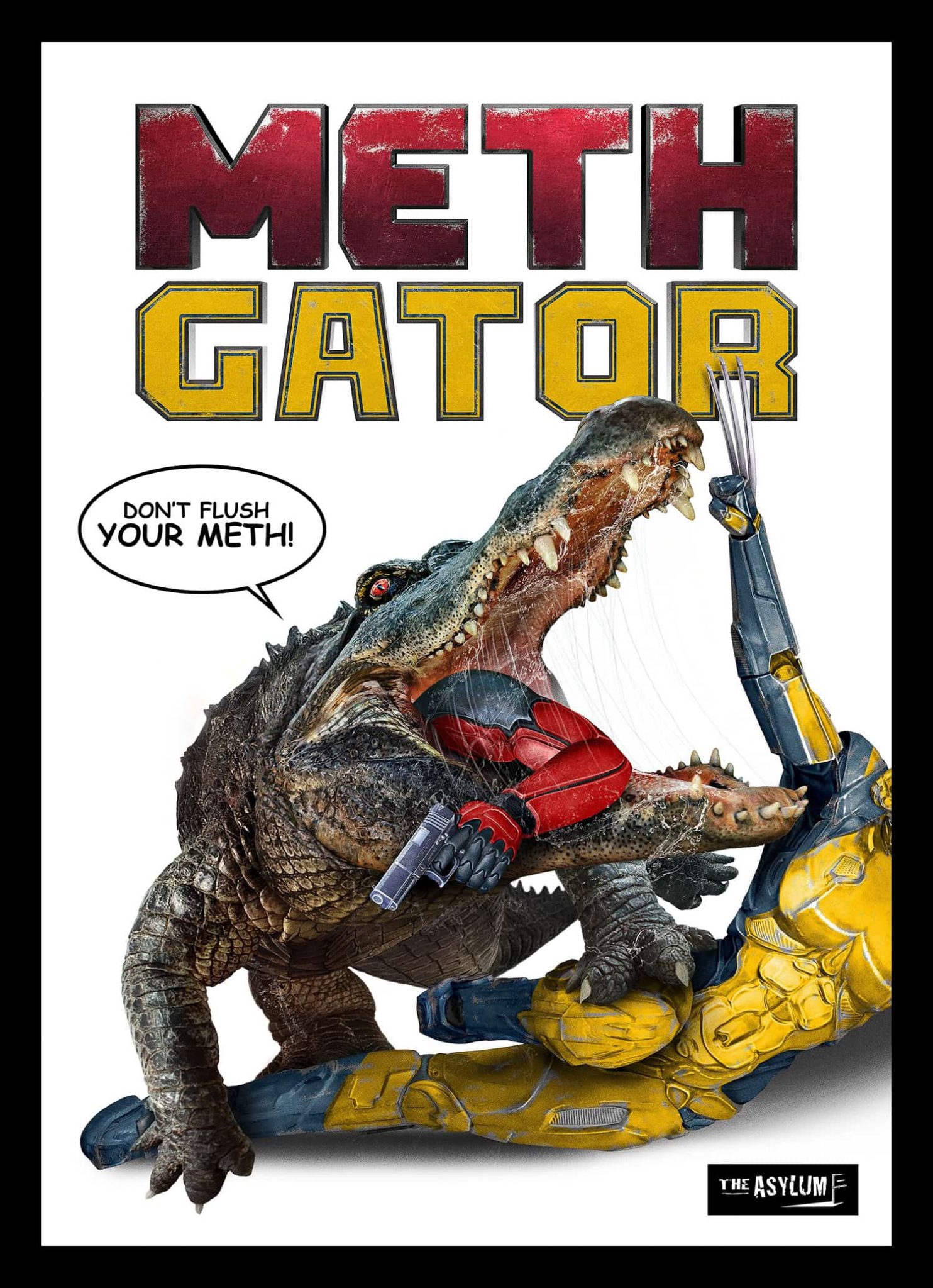 The Asylum’s Meth Gator gets a Grindhouse Trailer | Live for Films