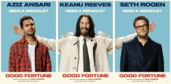 Keanu Reeves is an Angel in the trailer for Aziz Ansari’s Good Fortune ...