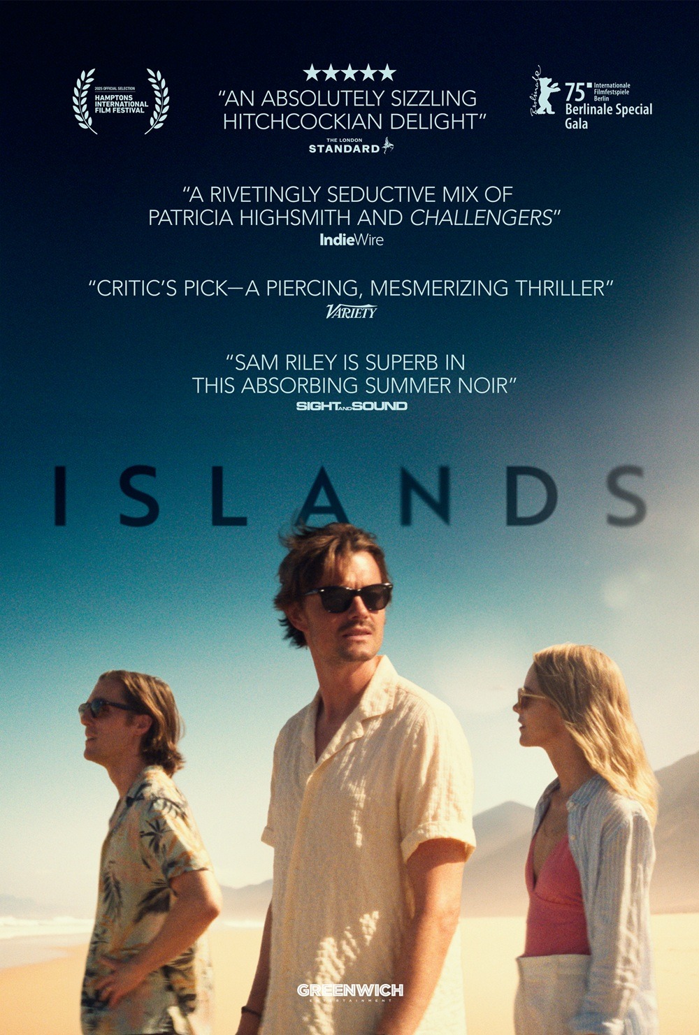 Islands – Watch the trailer for the new thriller starring Sam Riley and ...