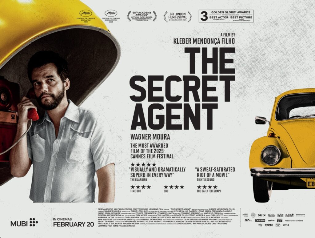 The Secret Agent gets a new poster | Live for Films