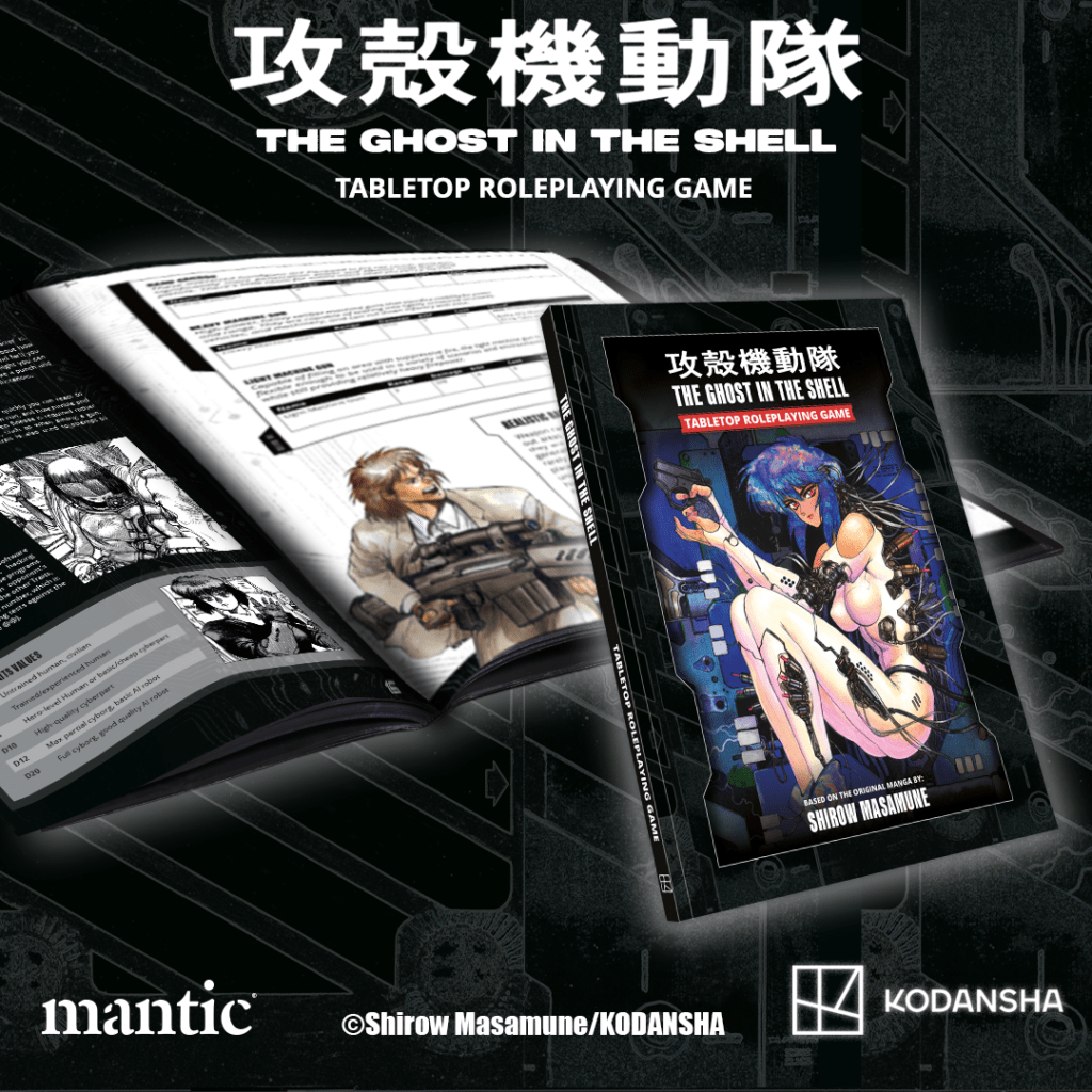 The Ghost in the Shell: Tabletop Roleplaying Game is heading our way ...
